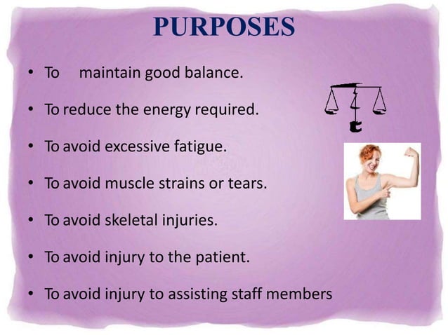 body mechanism nursing lecture- fundamental nursing | PPT