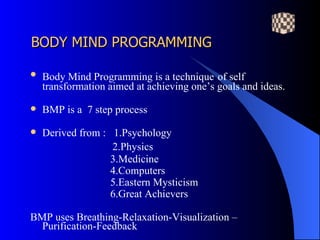 Body mind programming | PPT | Programming Languages | Computing