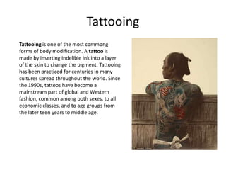 Body Modification | PPTX