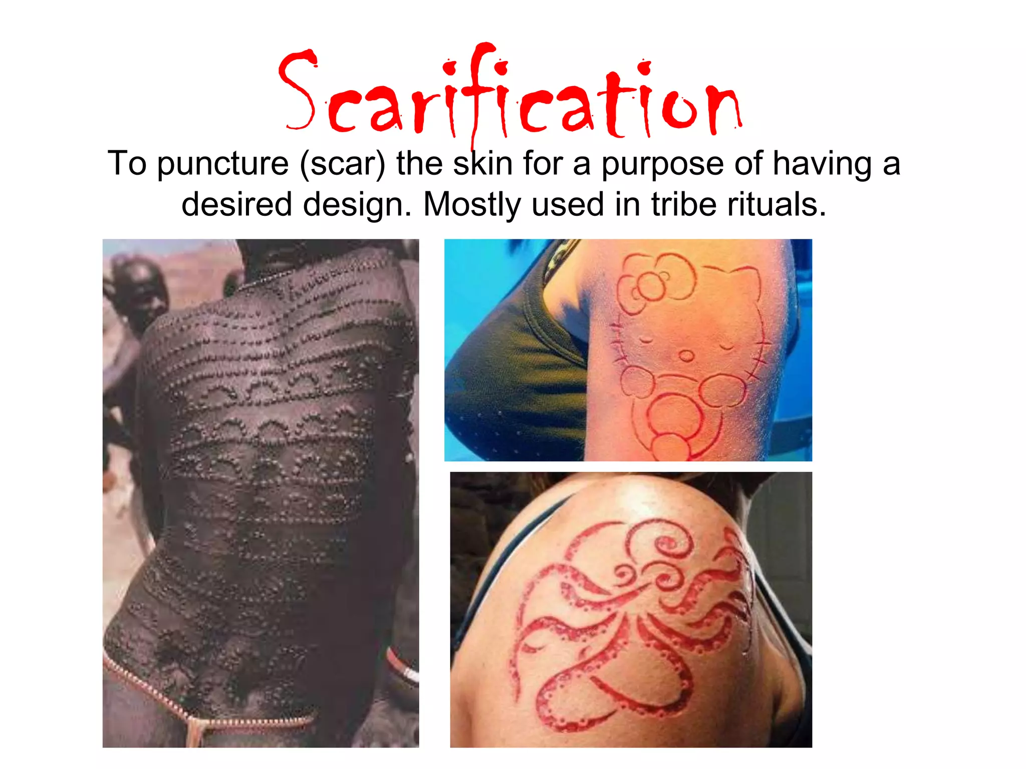 Body modification | PPTX