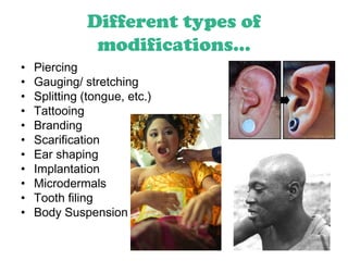 Body modification | PPTX