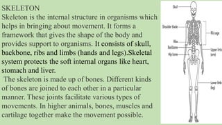Body Movements PPT science class 6 cbse | PPTX