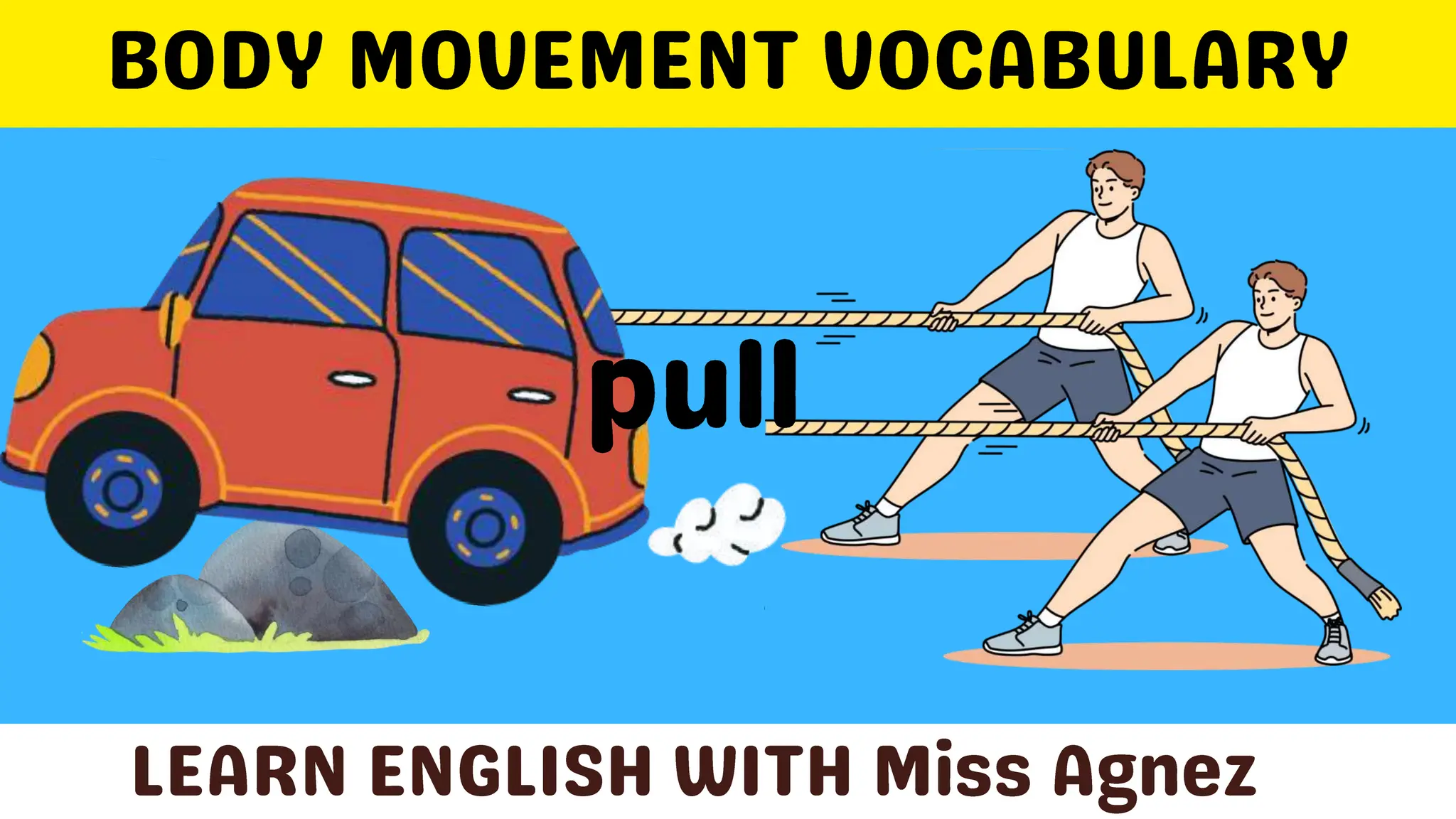 Learn Body Movement Vocabulary with Pictures and Sentences | Fun ...