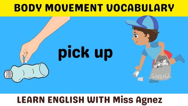 Learn Body Movement Vocabulary with Pictures and Sentences | Fun ...