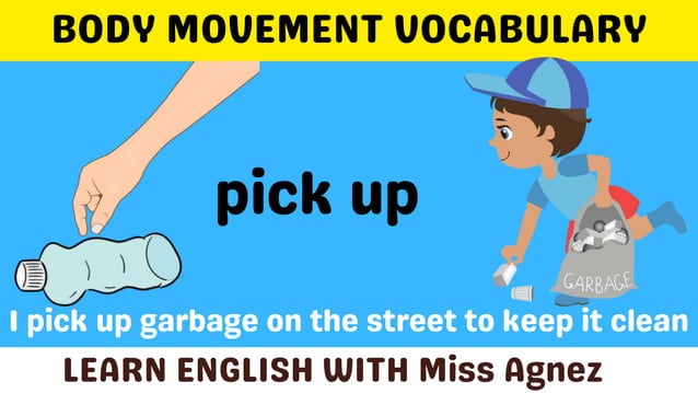 Learn Body Movement Vocabulary with Pictures and Sentences | Fun ...