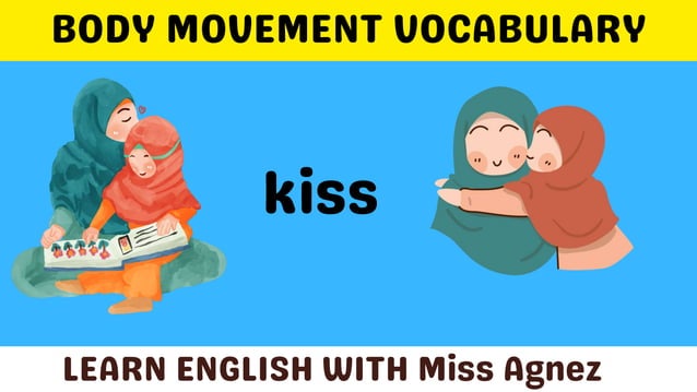 Learn Body Movement Vocabulary with Pictures and Sentences | Fun ...