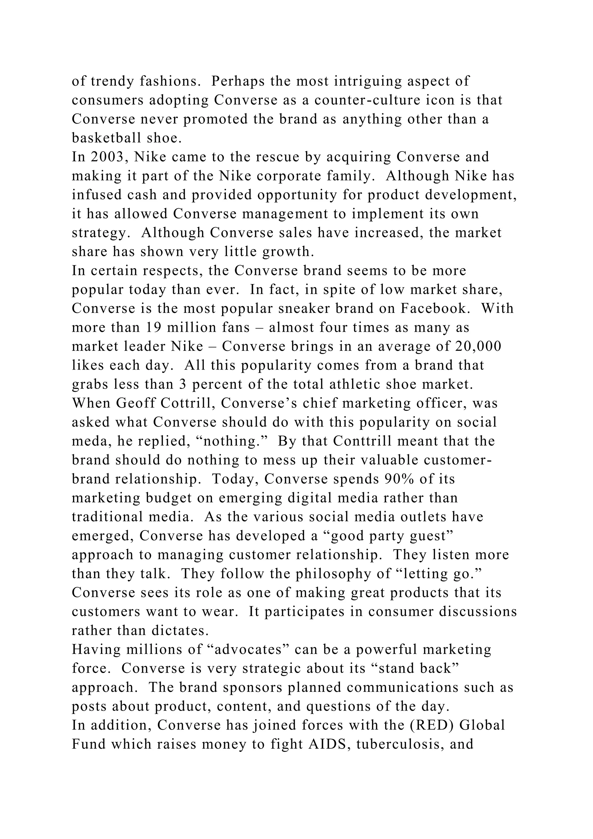 Body of knowledge matrix important guidelines· Each knowledge a.docx