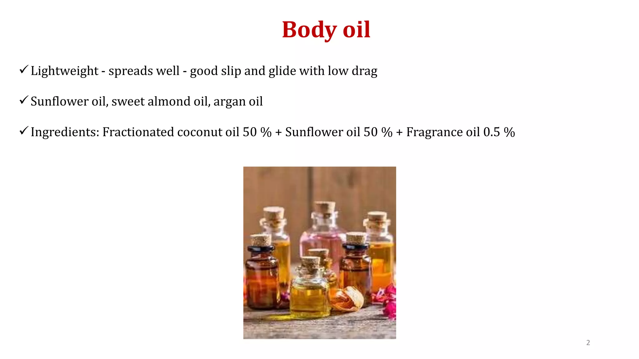 Body oil 14.ppt