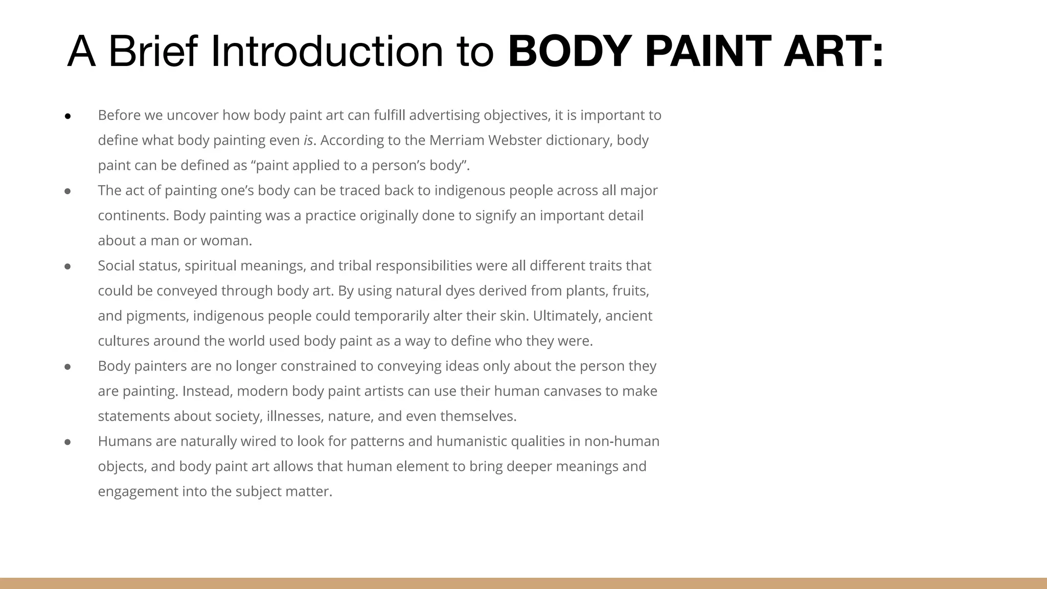 How to Advertise Brands with Body Painting | PDF