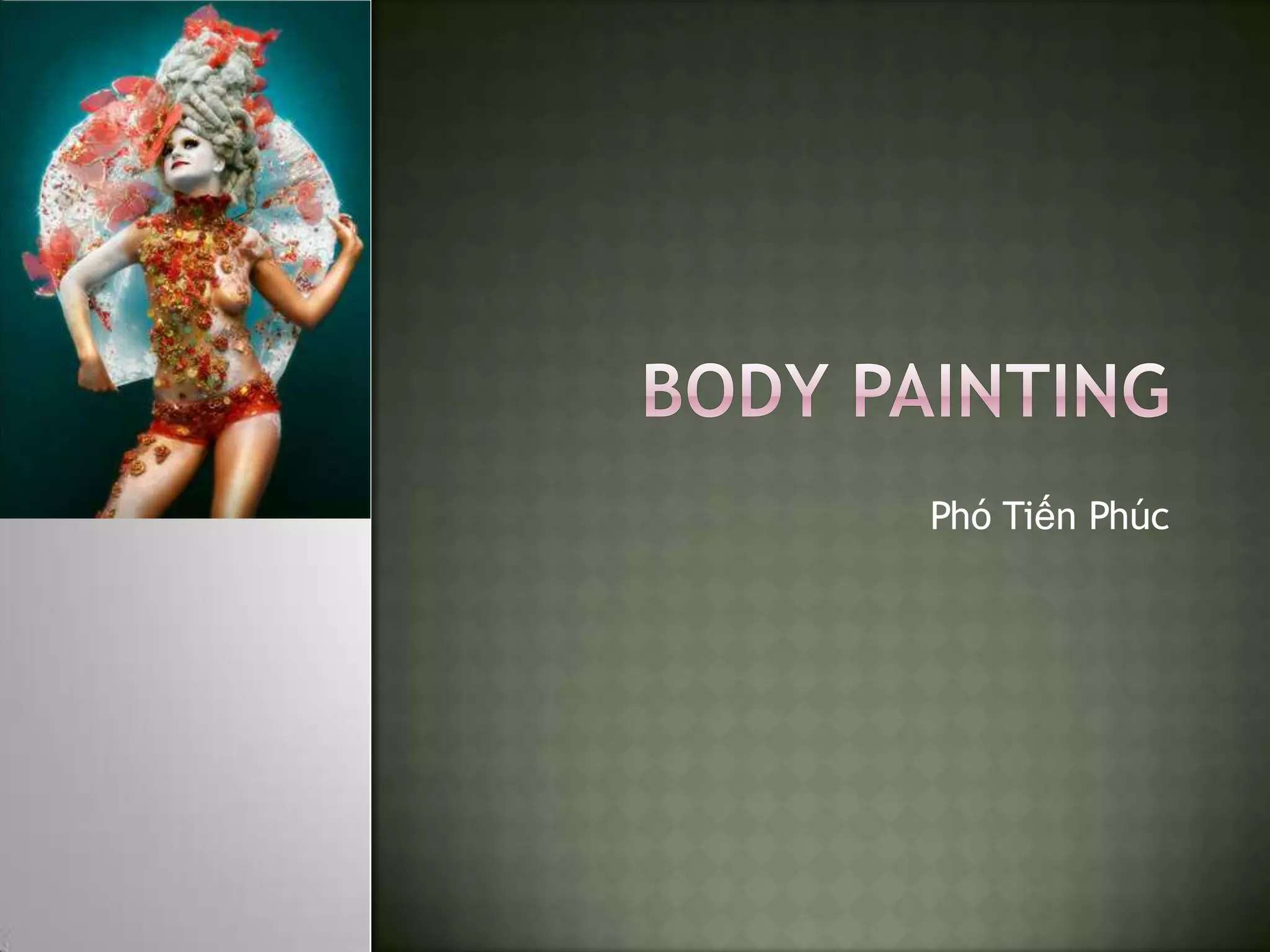 Body painting2 | PPT
