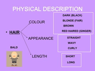 Body parts and physical appearance | PPT