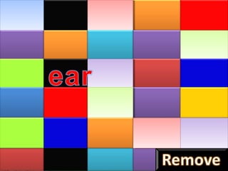 Body parts hidden pictures game | PPT