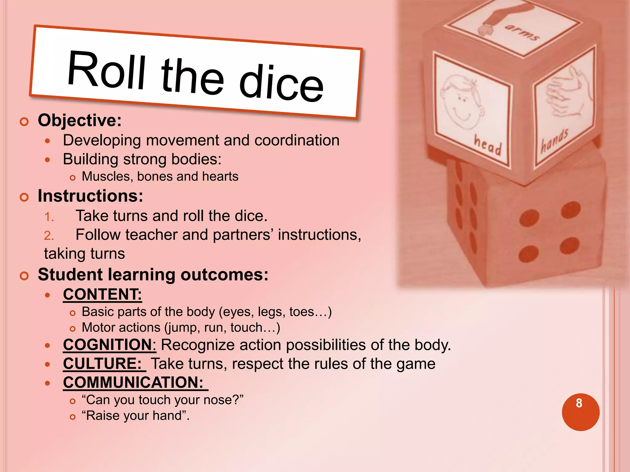 Body parts presentation | PPTX