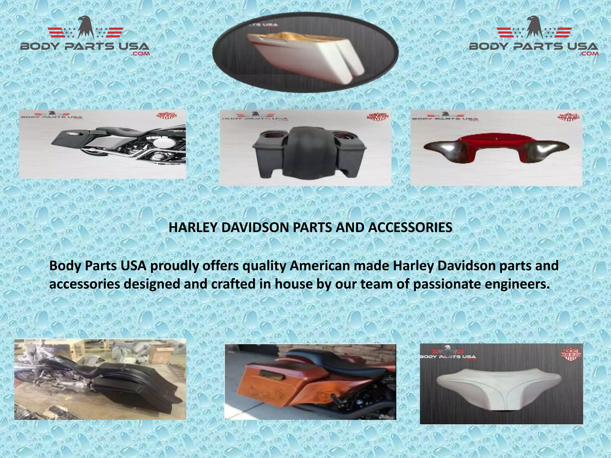 HARLEY DAVIDSON PARTS AND ACCESSORIES | PPT