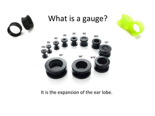 Body piercings presentation 2 | PPT