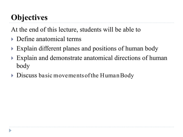Body Planes movement, Positions and Direction.pptx