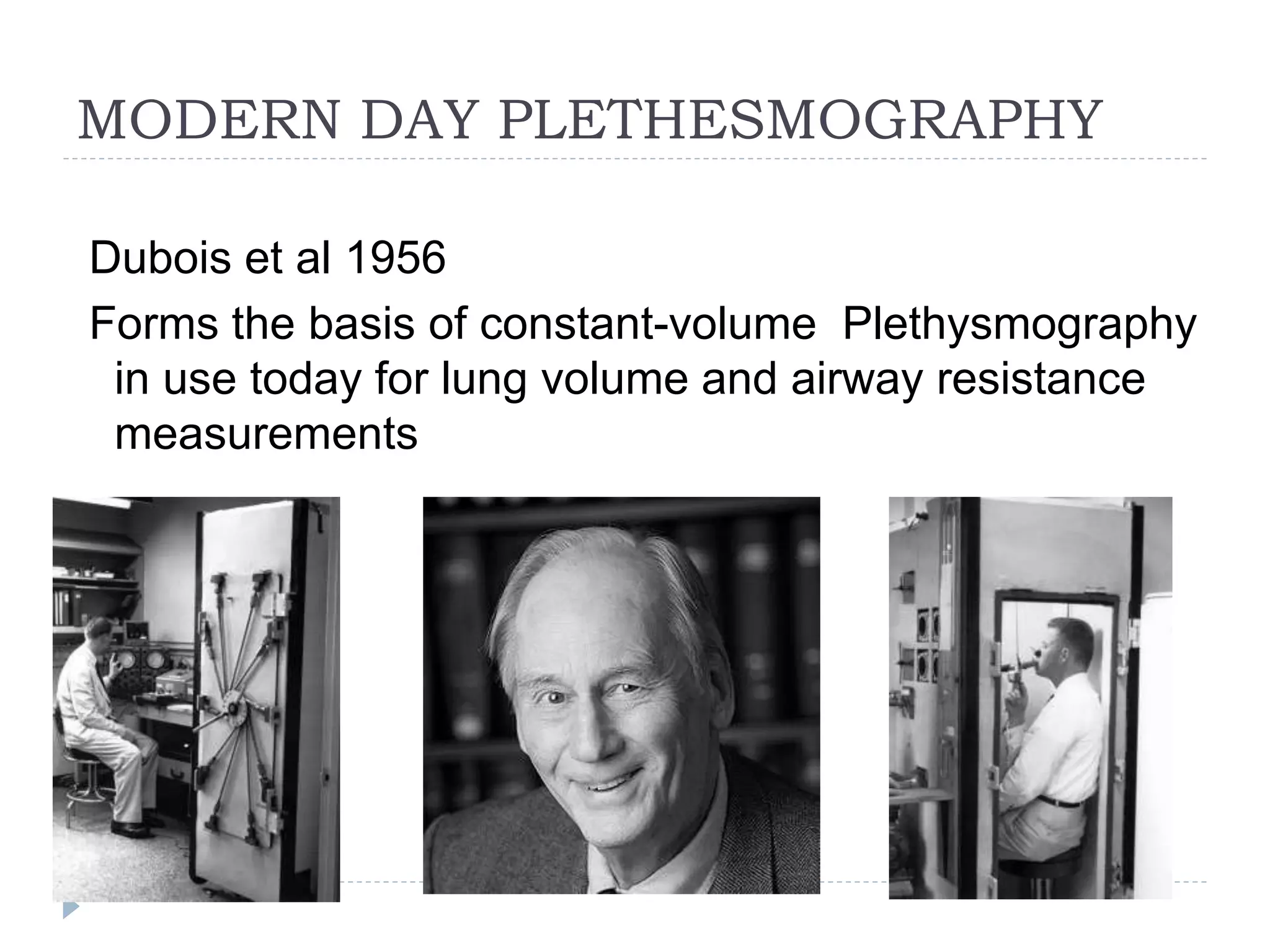 Body plethesmography | PPTX