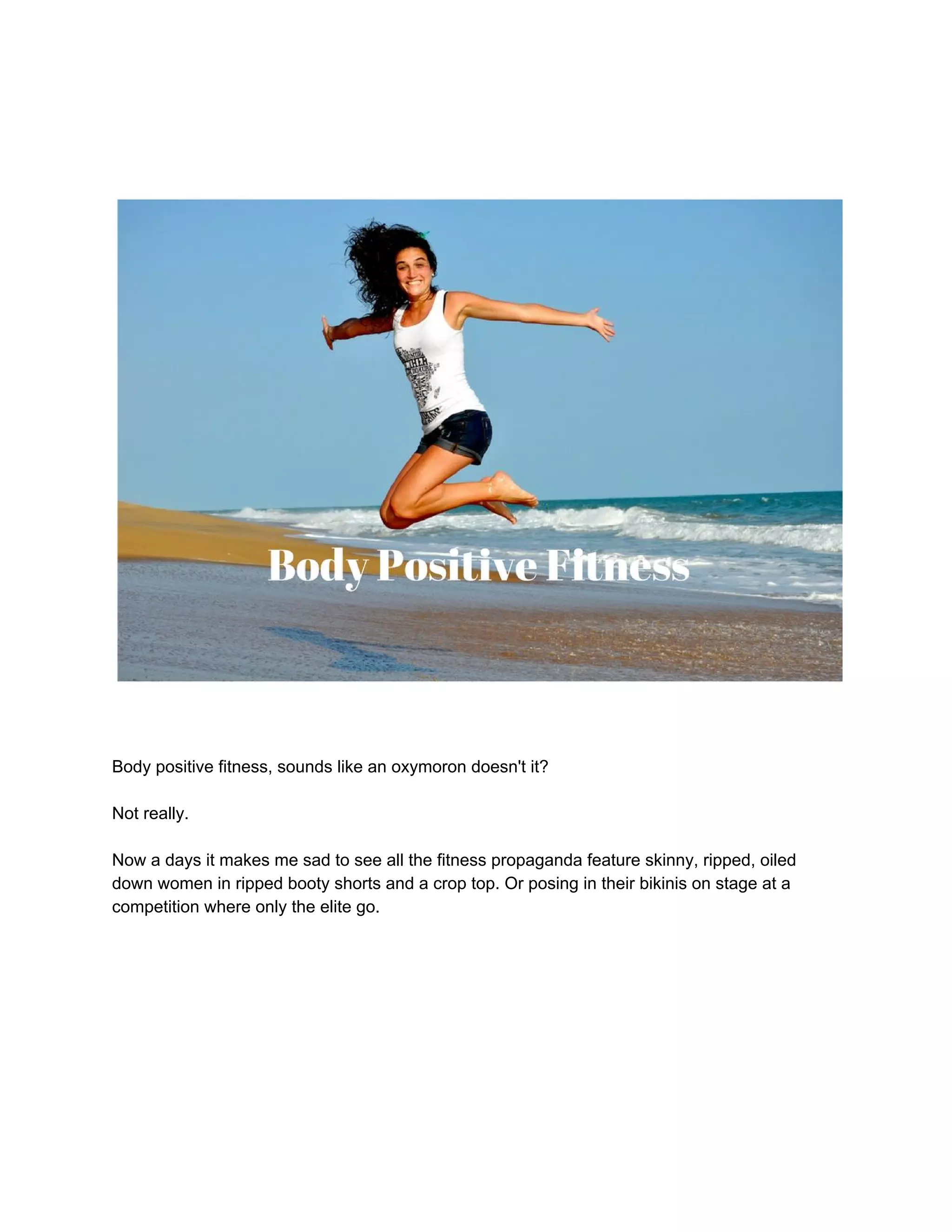 Body positive fitness | PDF