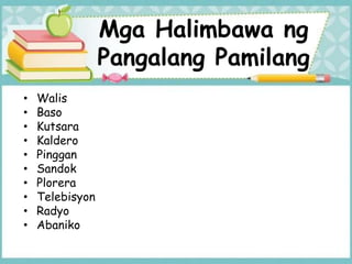 Pangngalan (Pangngalang Pamilang) | PPT