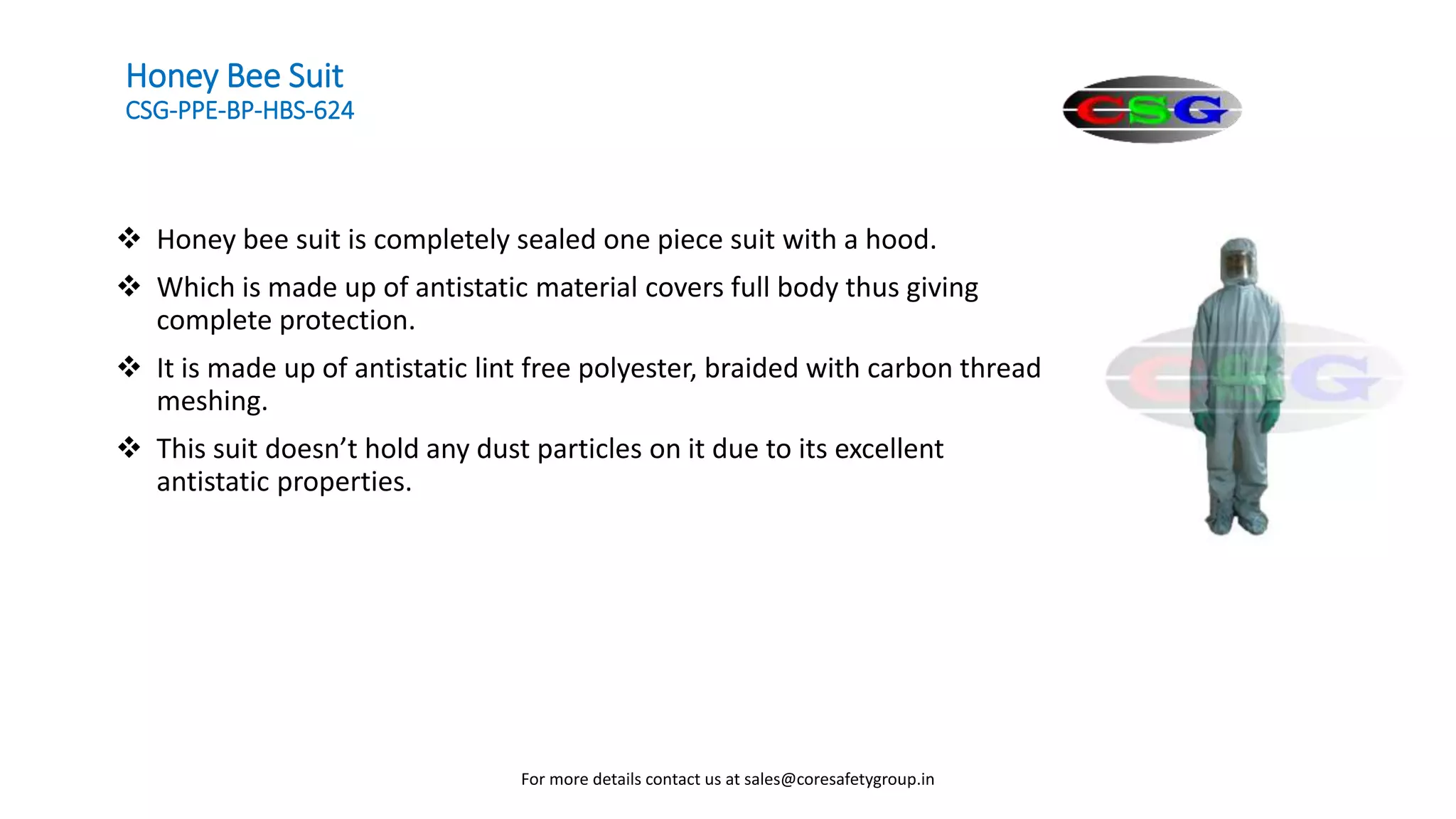 Body protection csg | PPTX