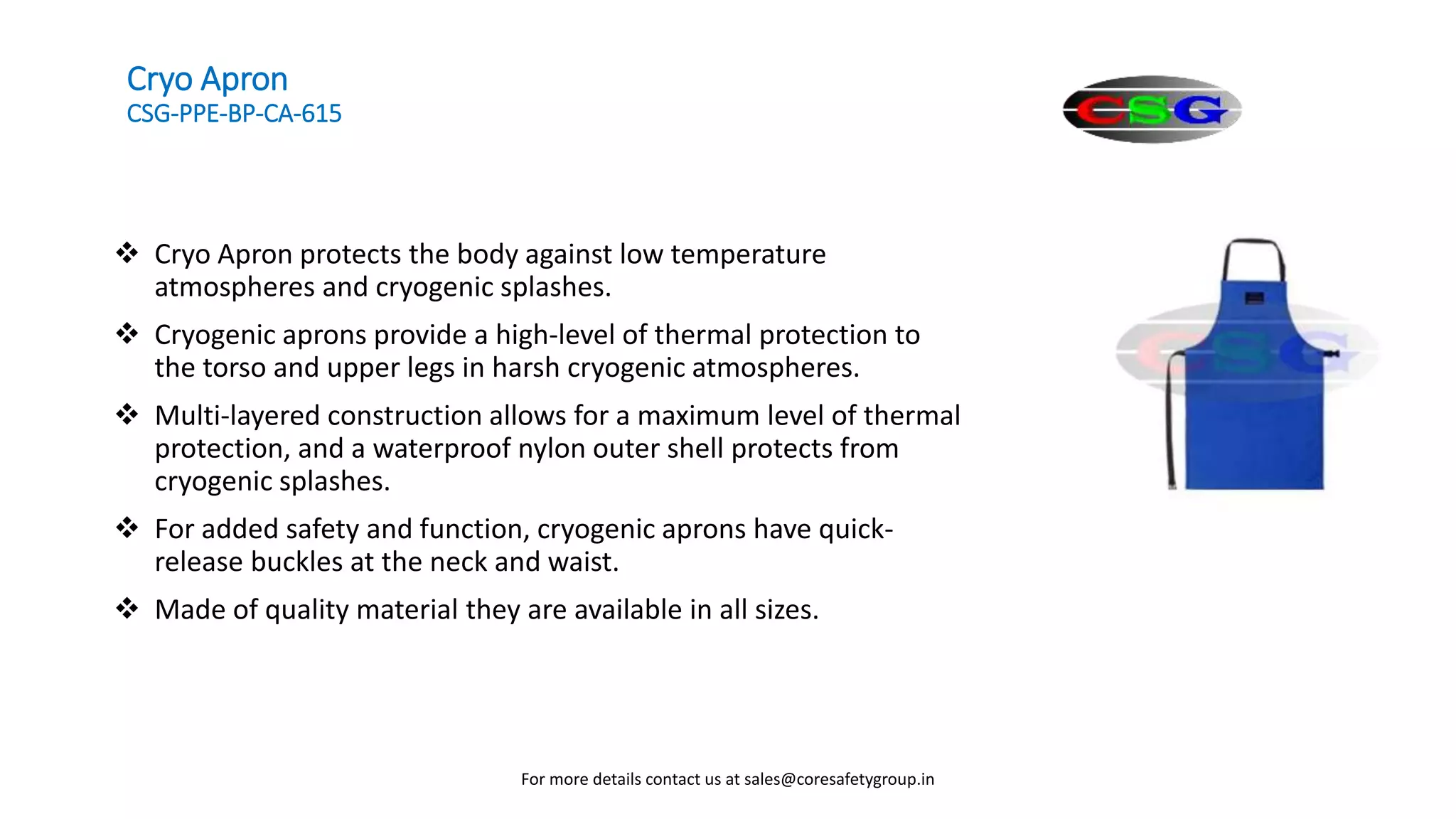 Body protection csg | PPT