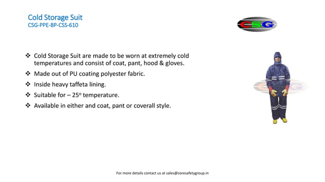 Body protection csg | PPT