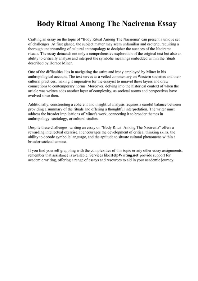 Body Ritual Among The Nacirema Essay.pdf