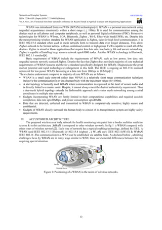 Body sensor network a modern survey & performance study in medical perspect | PDF