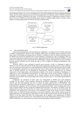 Body sensor network a modern survey & performance study in medical perspect | PDF