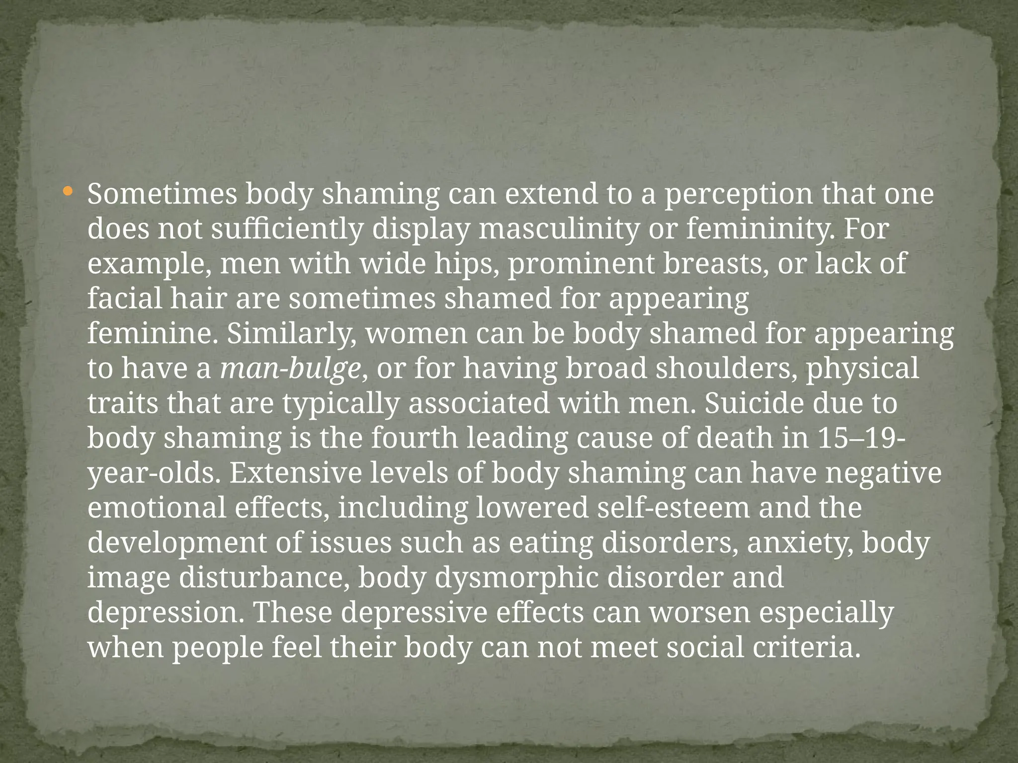 body shaming is a kind of demotivationpptx | PPTX
