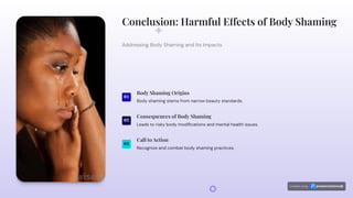 "Body Shaming: A Call for Self-Acceptance and Body Positivity" | PDF