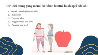 macam - macam tipe bentuk tubuh dasar desain busana.pptx