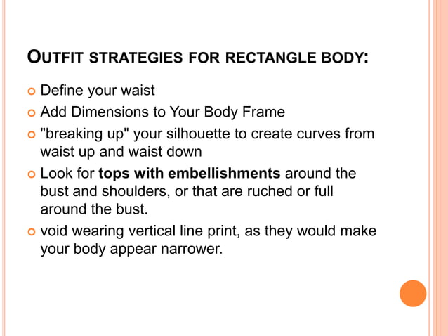 Body shapes | PPTX