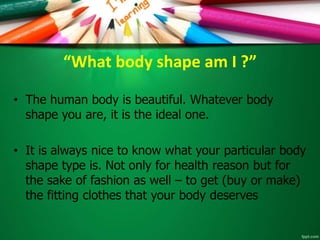 6 Main Body Shapes | PPTX