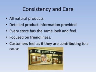 The Body Shop (HBR Case study) | PPT