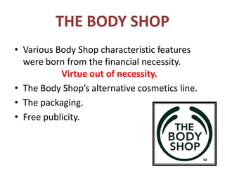 The Body shop | PPTX