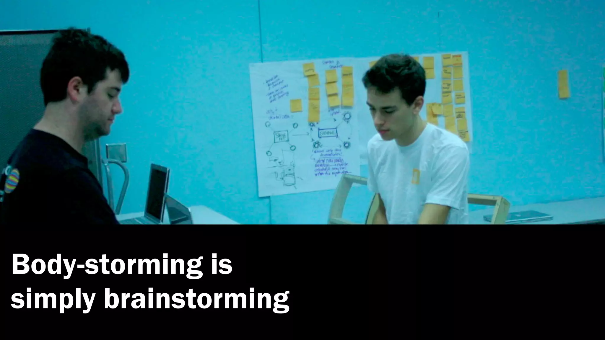 Neck Down Designing: using service design & bodystorming to move from ...