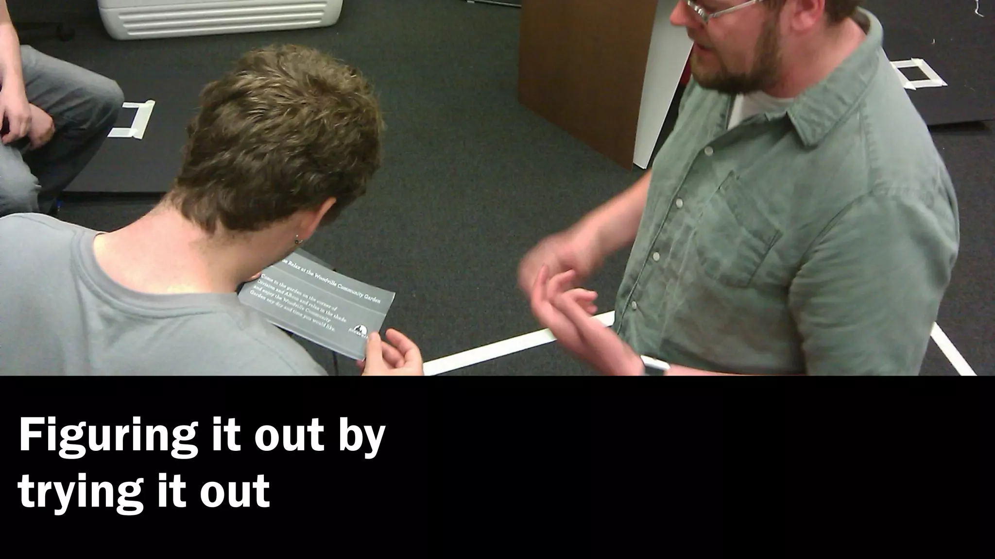 Neck Down Designing: using service design & bodystorming to move from ...