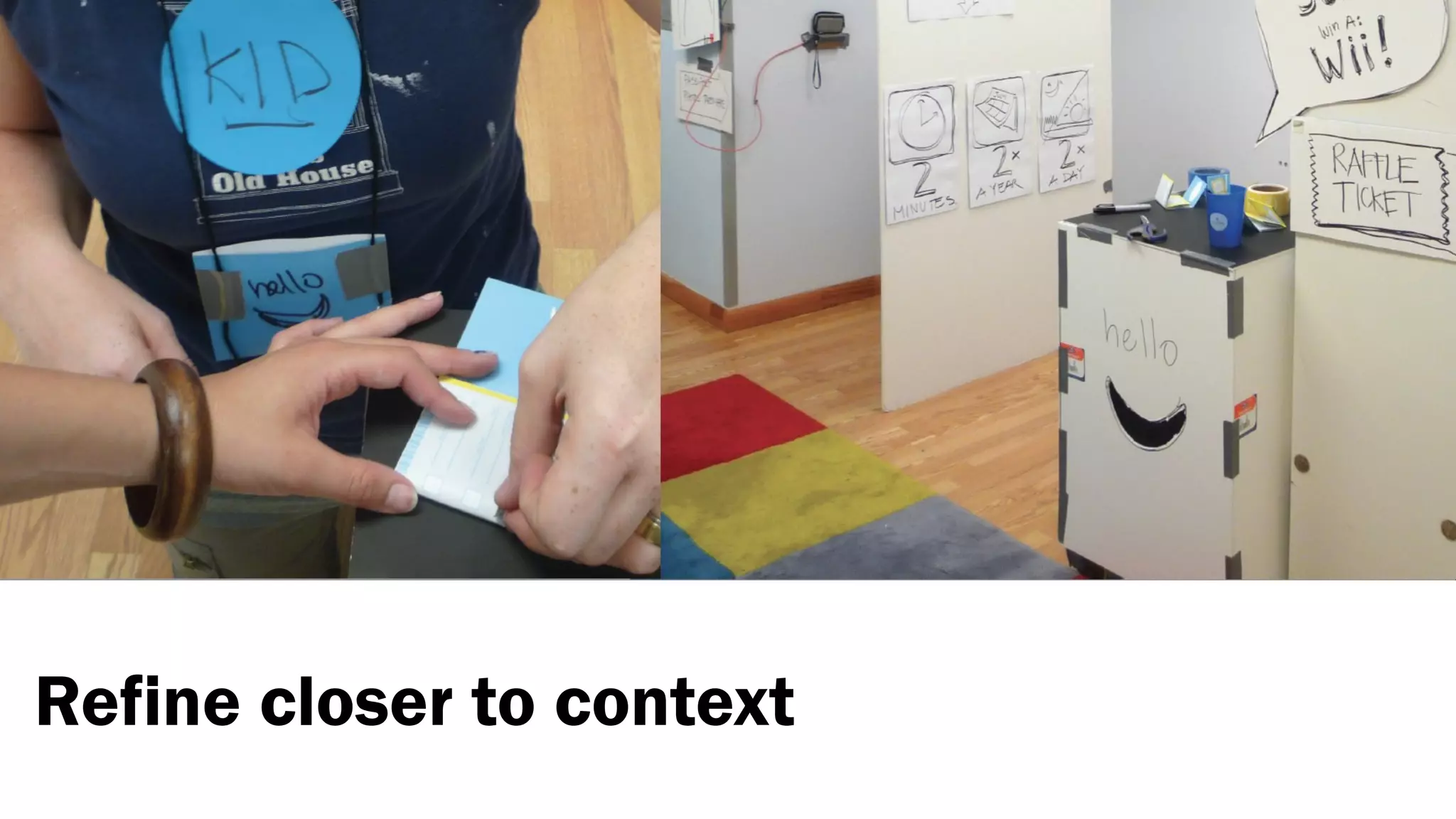 Neck Down Designing: using service design & bodystorming to move from ...