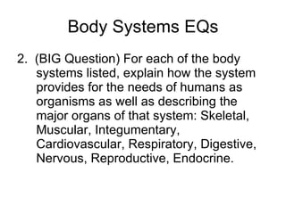 Body System Basics | PPT