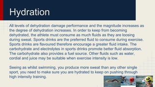 Body systems used in swimming | PPTX