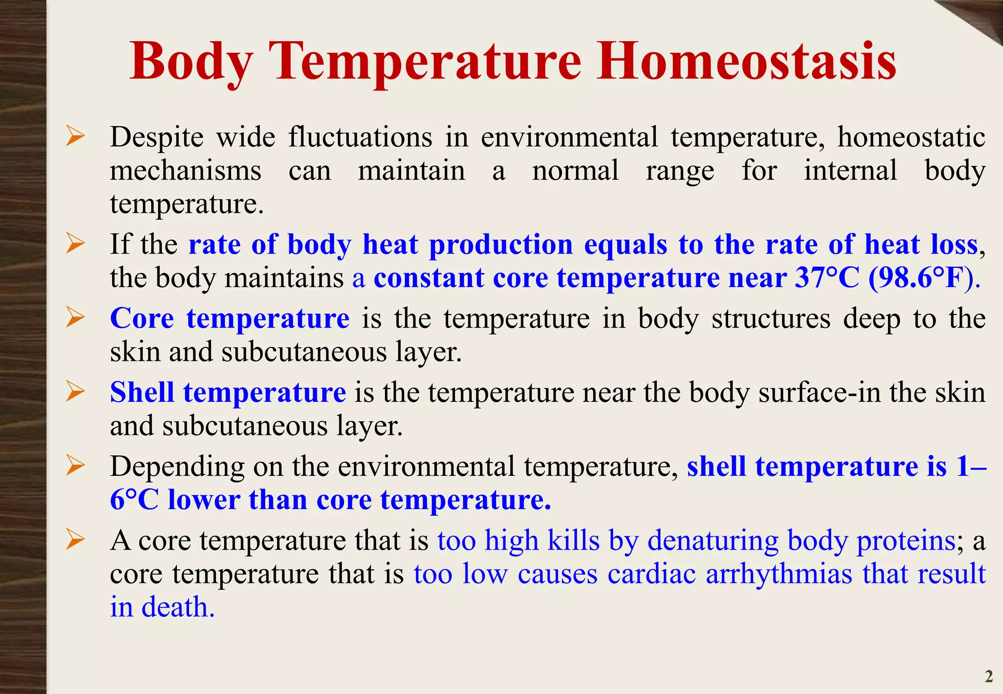 Body Temperature Control | PPTX