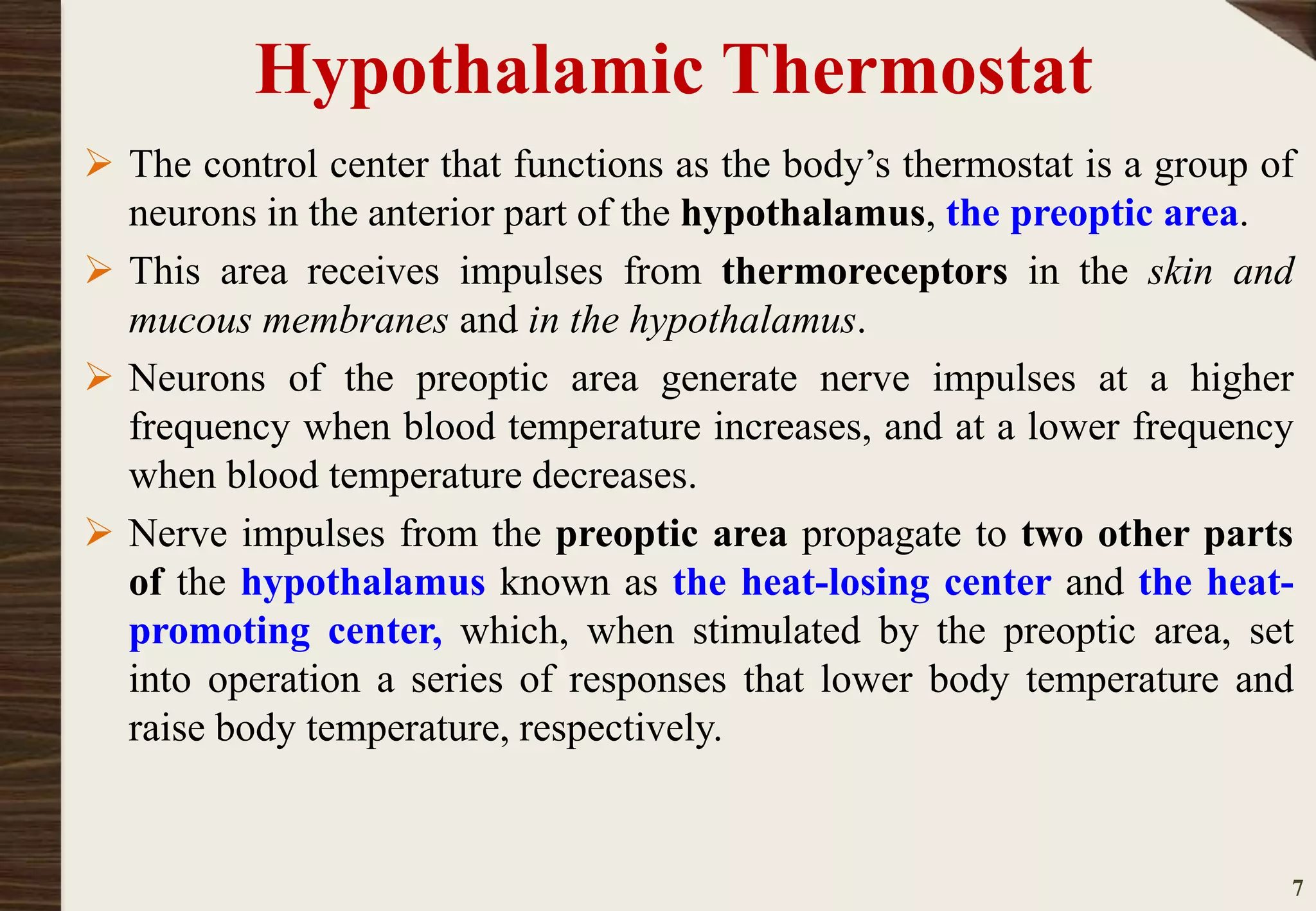 Body Temperature Control | PPTX
