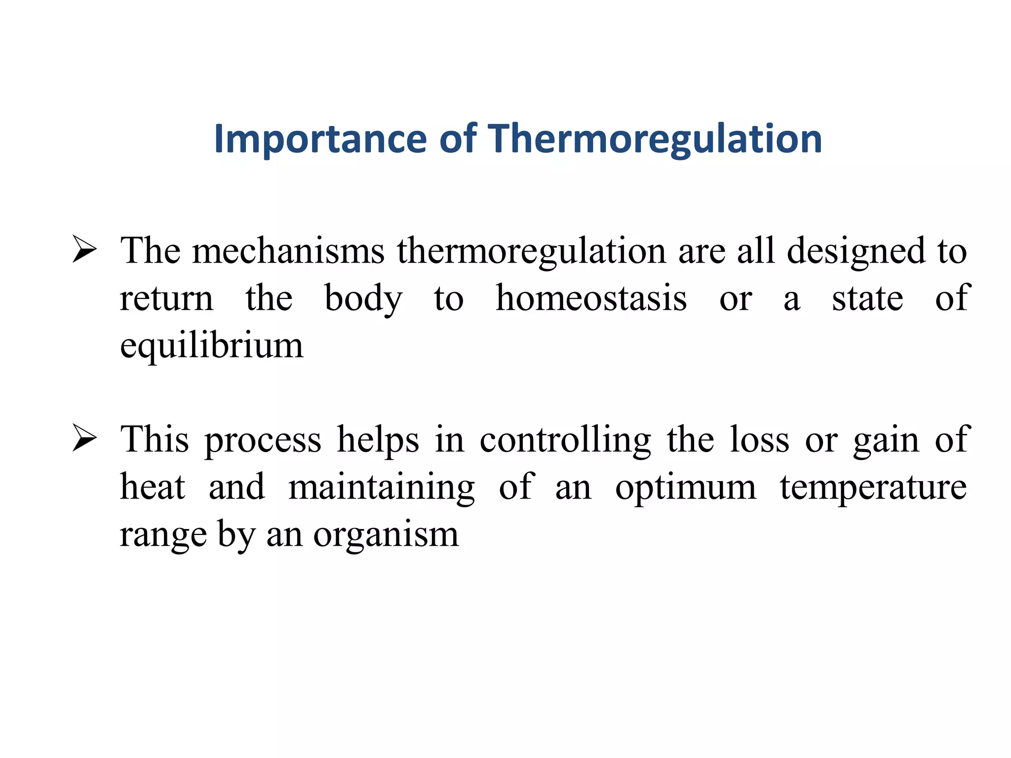 Body temperature regulation, and fever | PDF