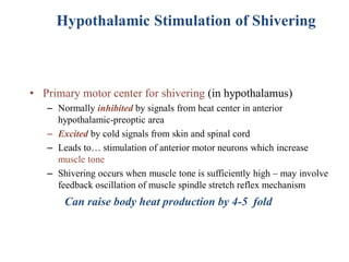 Body temperature regulation, and fever | PDF