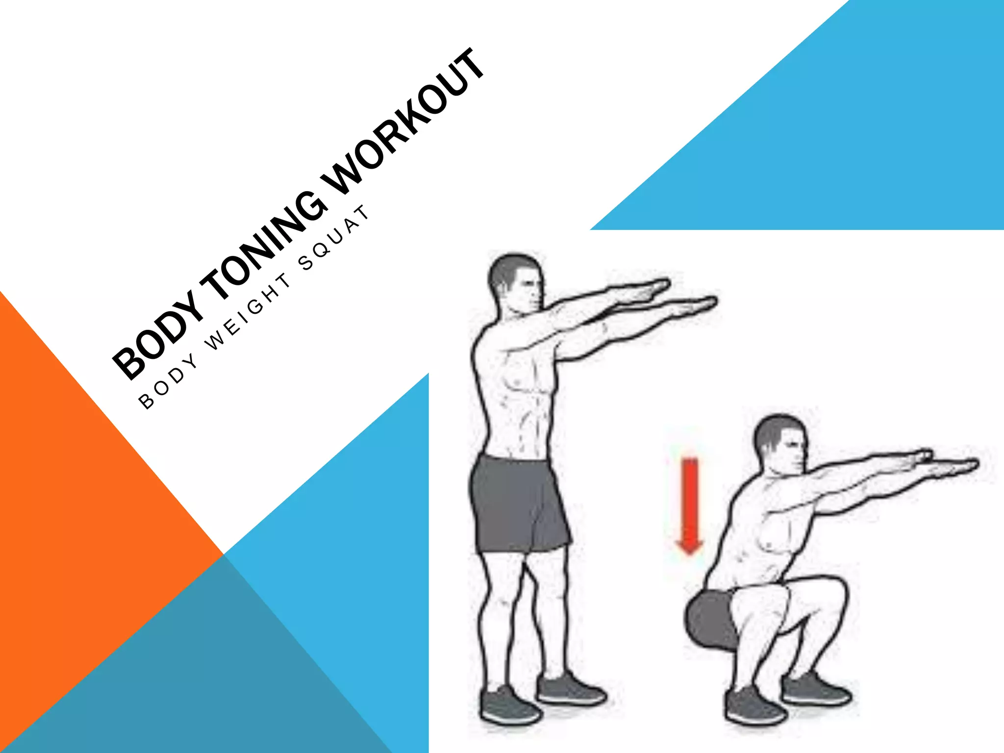 Body toning workout slide | PPTX