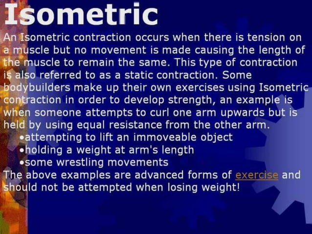 Body types and types of muscle contraction | PPTX