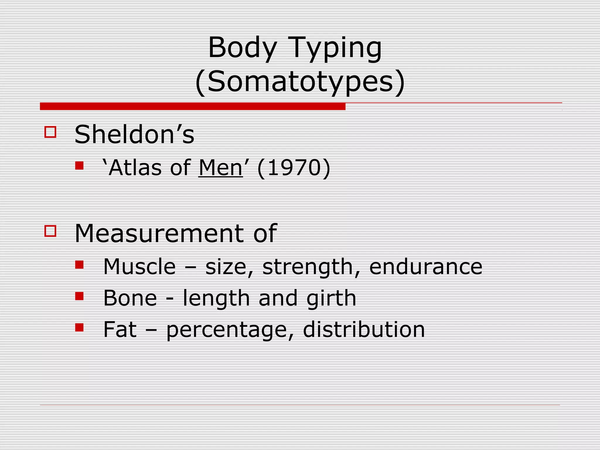 Body typing | PPT