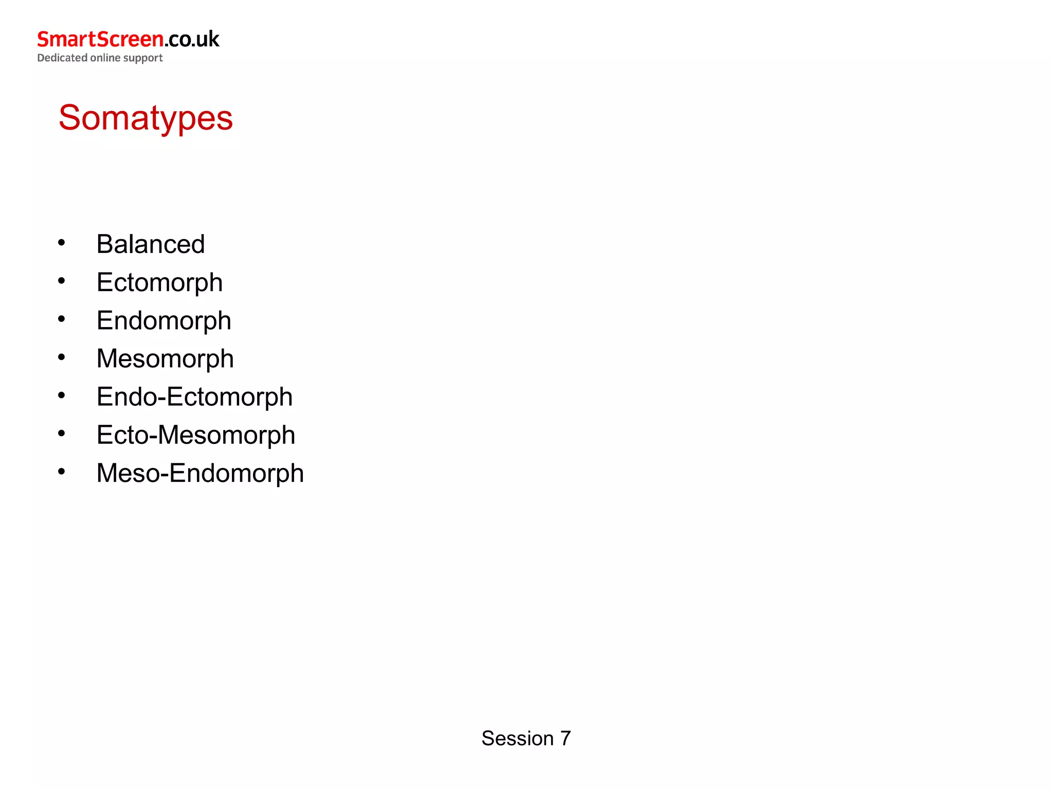 Body types and postural faults | PPT