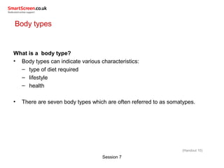 Body types and postural faults | PPT